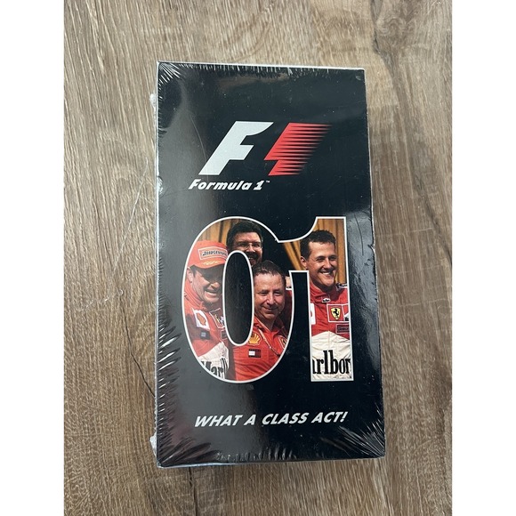Media | Fi Formula 1 Vhs What A Class Act White Star Vhs Video Tape ...